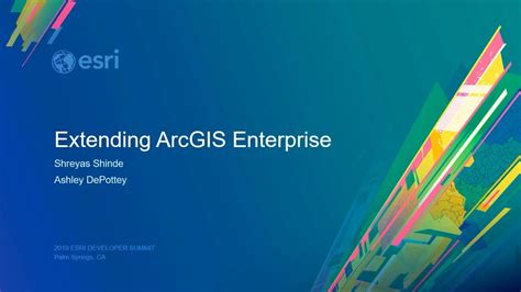 Extending Arcgis Enterprise Youtube