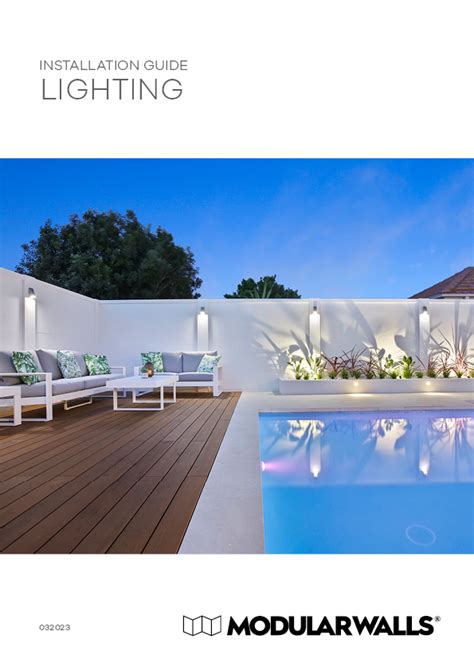 Lighting Installation Guide Modularwalls