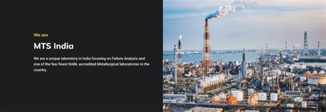 Mts India Metallurgical Testing Laboratary Services