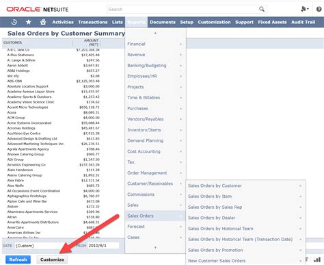 Reports Netsuite Erp For Administrators