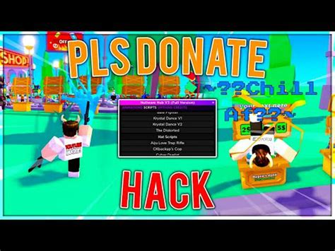 Pls Donate Script Hack 💸 Fe Animations Guns And More Best Robux Method Pastebin 2022