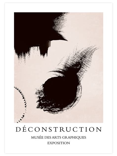 Déconstruction Poster Nordika Gallery