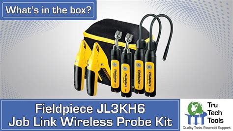 Fieldpiece Jl3kh6 Job Link Wireless Probe Kit Unboxing And Explaining