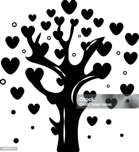 하트 모양의 나뭇잎 컨셉 연인의 날 데코 벡터 아이콘 디자인 발렌타인 데이 기호 사랑과 로맨스 기호 우정과 사랑 병 스톡