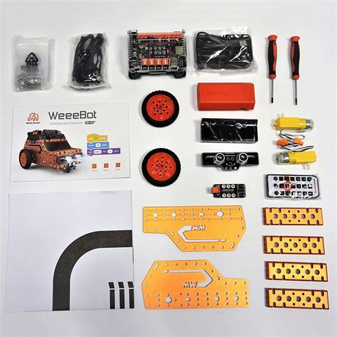 Weeemake Weeebot 3 In 1 Smart Rc Robot Car Steam Infrared Obstacle
