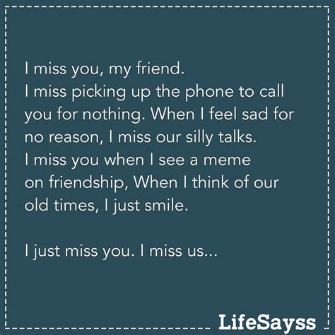 Miss You My Friend Meme
