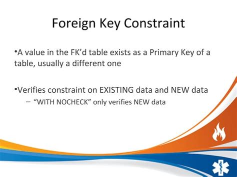 Sql Server Constraints Ppt Databases Computer Software And