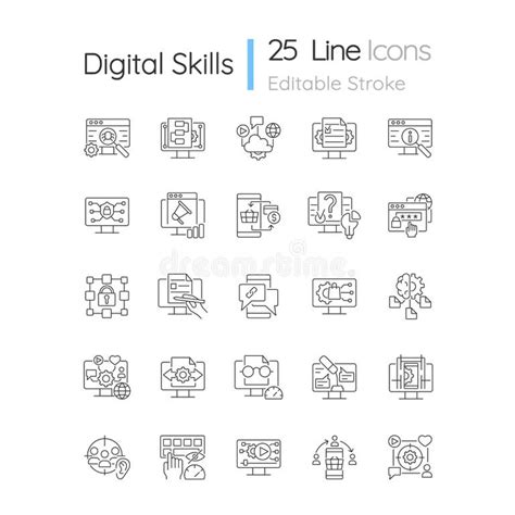 Technological Proficiency Stock Illustrations 18 Technological