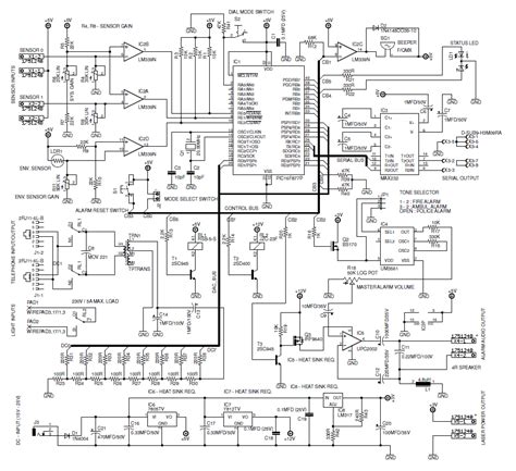 Alarm System Schematic Diagram