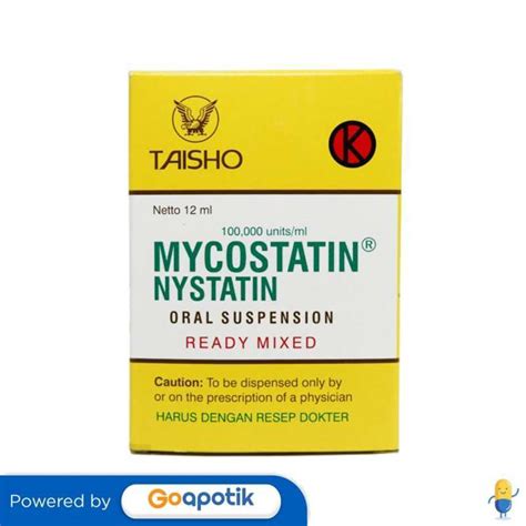 Jual MYCOSTATIN ORAL DROP 12 ML SUSPENSI di Seller Apotek Deka Farma ...