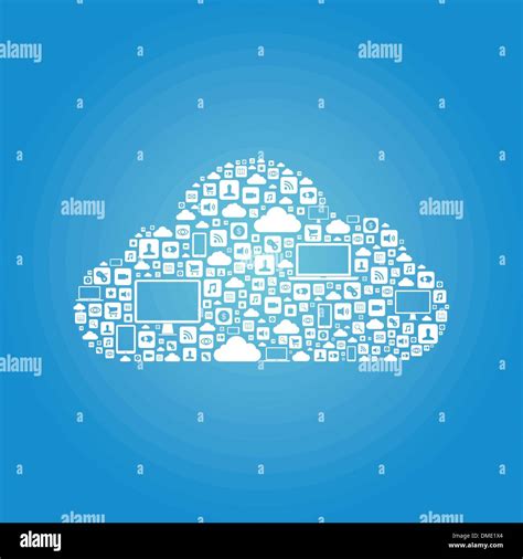 Cloud Computing Concept Stock Vector Image And Art Alamy