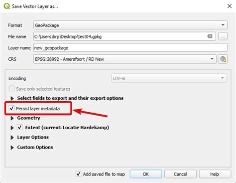 Storing Styles And Metadata In A Geopackage Ecodivearth