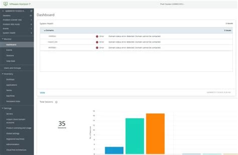 How To Remove Domain Status Errors In Vmware Horizon Administrator