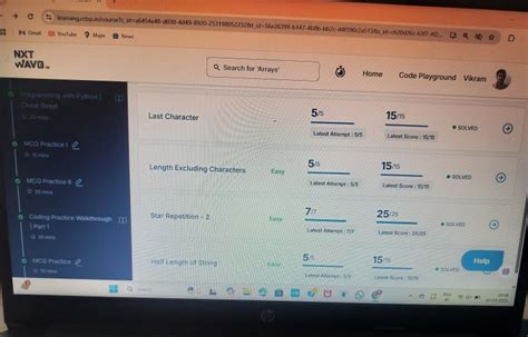 Python Coding Problemsolving Learning Nxtwave Programming Balamali Vikram
