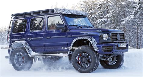 The Next Mercedes G Class 4×4 Squared Spied Again As It Gets Closer To