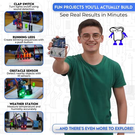 Arduino Uno Kit Arduino Starter Kit Techtoast
