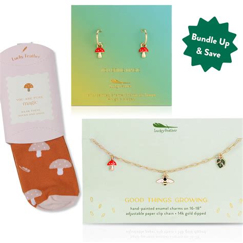 Magical Mushroom T Bundle Lucky Feather