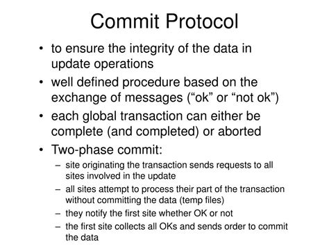 Ppt Distributed Databases Powerpoint Presentation Free Download Id