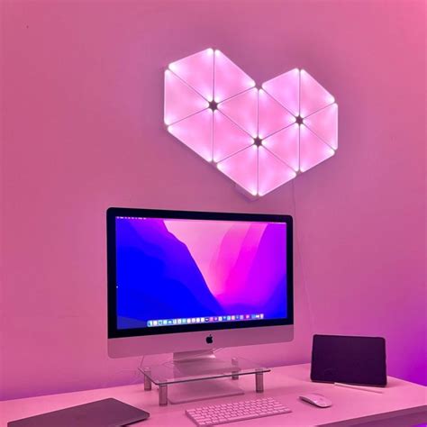 Combo đèn Nanoleaf Triangle Heart Hình Trái Tim Gu Công Nghệ