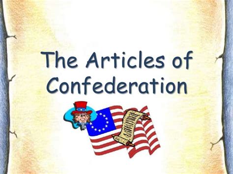 Articles Of Confederation Ppt