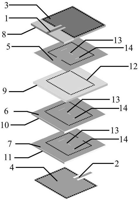 一种基于正交型耦合槽的双通带基片集成波导滤波器