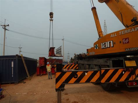 MMO Gantry Crane Erection For Gen Stator Lift