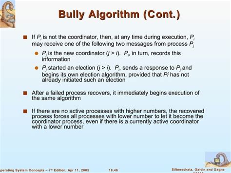 Chapter 18 Distributed Coordination Ppt