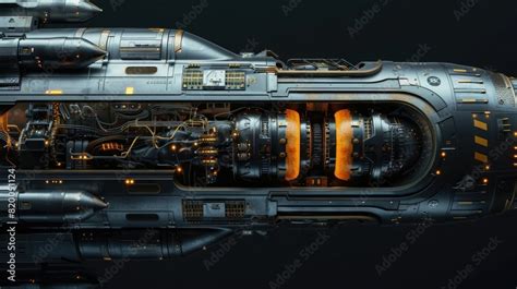Visualize A Spacecraft With Thermal Control Systems Aerospace Theme