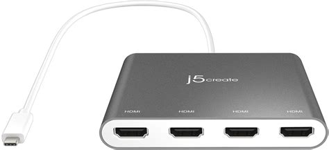 J Create JCA USB Gen Gb S Type C To Port HDMI Multi Monitor Hub Adapter Wootware