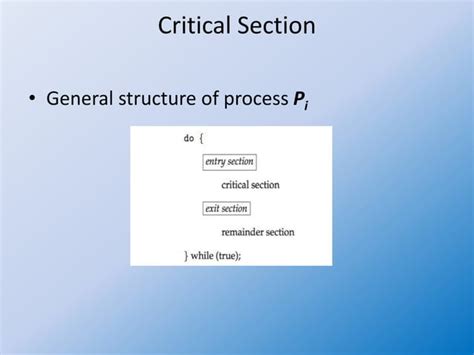 Operating System 23 Process Synchronization Ppt