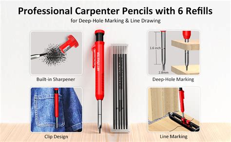 Artymaster Multi Function Scribing Tool Diy Woodworking Scriber Line Maker