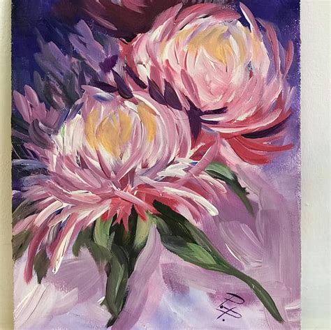 18 вподобань 1 коментарів Продаж картин Buyartua в Instagram ««Хризантеми Картина