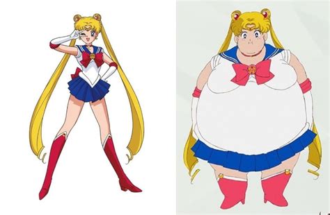 Sailor Moon Weight Gain By Kacperkrysiak On Deviantart
