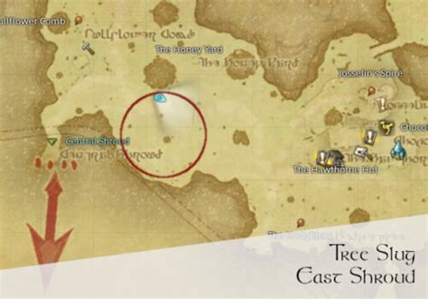 Ffxiv Tree Slug Location Ff14 Hunting Log Target