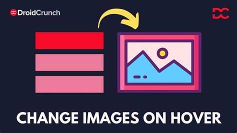 Change Toggle Images On Elements Hover Mouseover Tutorial With