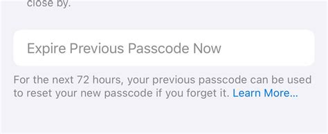 Feature Ios 17 Beta 1 Use Your Previous Passcode For 72 Hours If You