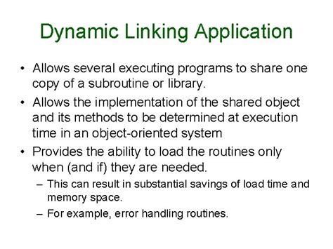 Loader Design Options Linkage Editors Dynamic Linking Bootstrap