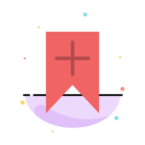 Tag Plus Interface User Abstract Flat Color Icon Template 14448397 Vector Art At Vecteezy