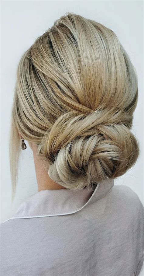 50 Updo Hairstyles Thatre So Stylish Twisted Low Bun For Fine Hair