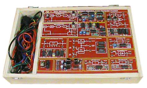 Data Reconditioning And Carrier Demodulation Receiver Trainer Adtron Technologies