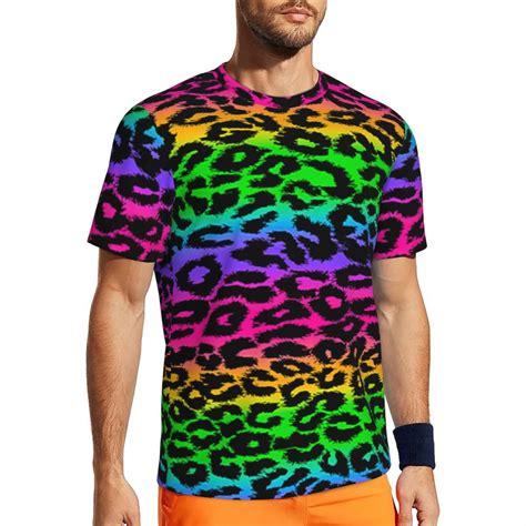 80s Neon Shapes T Shirt Summer Vintage Pattern Streetwear T Shirts