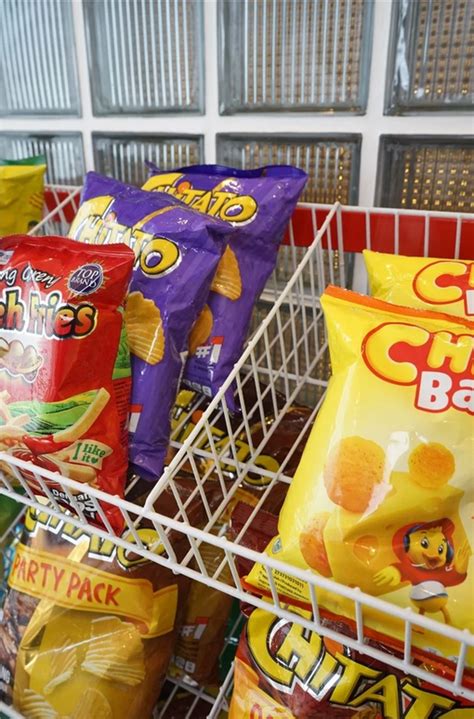 Rak Untuk Jualan Snack Tipe Oreo 4 Susun Keranjang