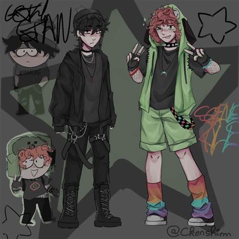 Goth Stan X Kyle Scene South Park In Style South Park Kyle