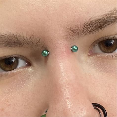 Nasal Bridge Piercing
