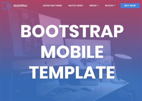 Bootstrap Mobile Template Awwwards Nominee Bootstrap Mobile Template Awwwards Nominee