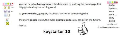 Keystarter Automation Software To Create Hotkey Button Icons In 3d