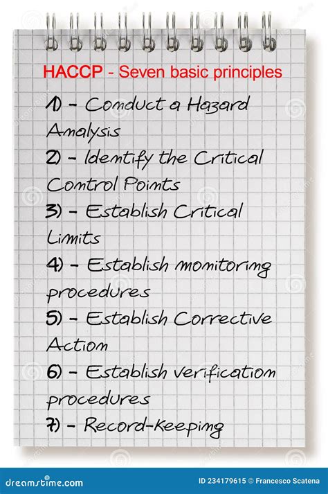 Haccp 7 Principles