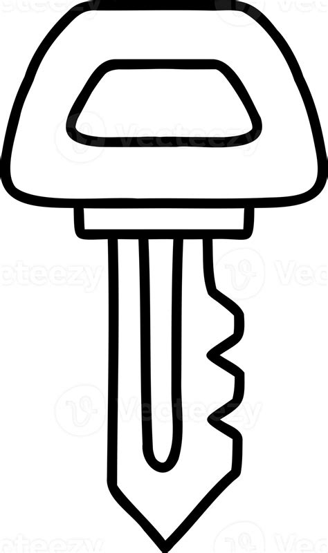 Hand Drawn Key Illustration 11731599 PNG