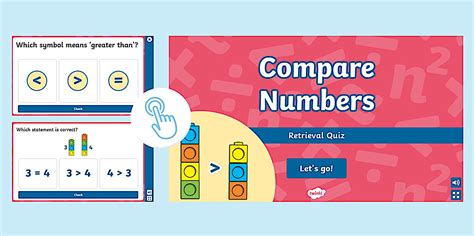 👉 Retrieval Practice Compare Numbers Interactive Quiz
